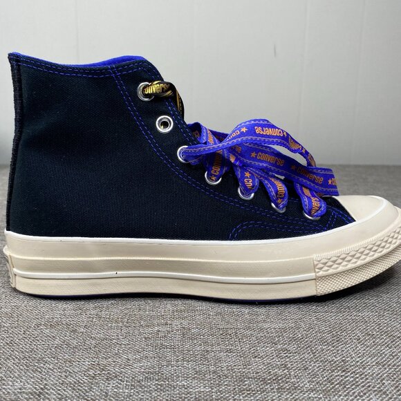 Converse | Shoes | Converse Chuck 7 High Ribbon Laces Womens 7 Black ...